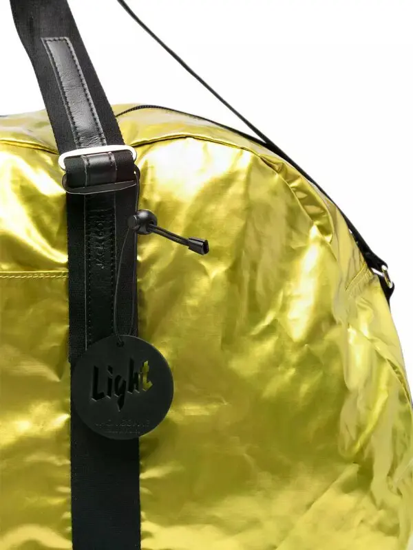 JACK GOMME Metallic Effect Duffel Bag