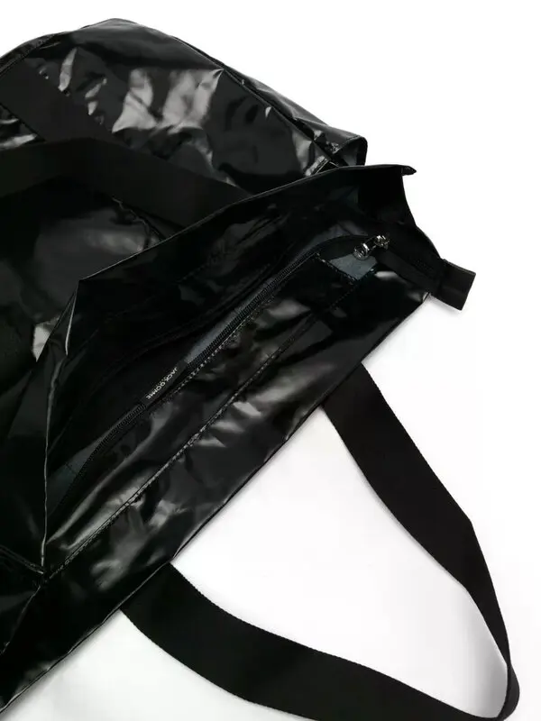 JACK GOMME Glossy Finish Tote Bag