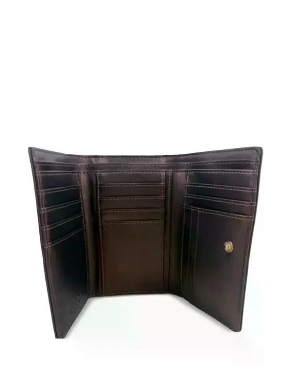 Liu Jo Logo-plaque Trifold Wallet - Brown