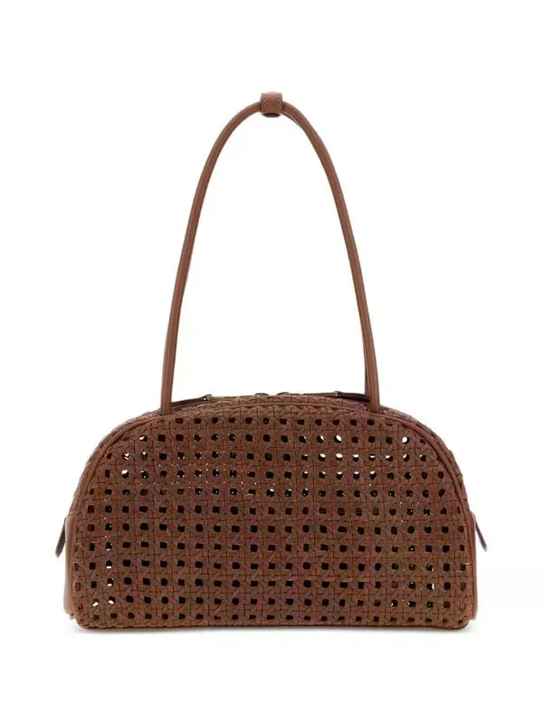 Miu Miu Beau Woven Leather Bag