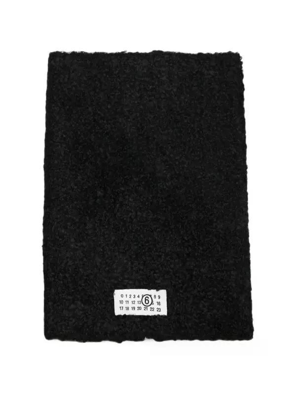 MAISON MARGIELA Fleece-texture Zipped Scarf