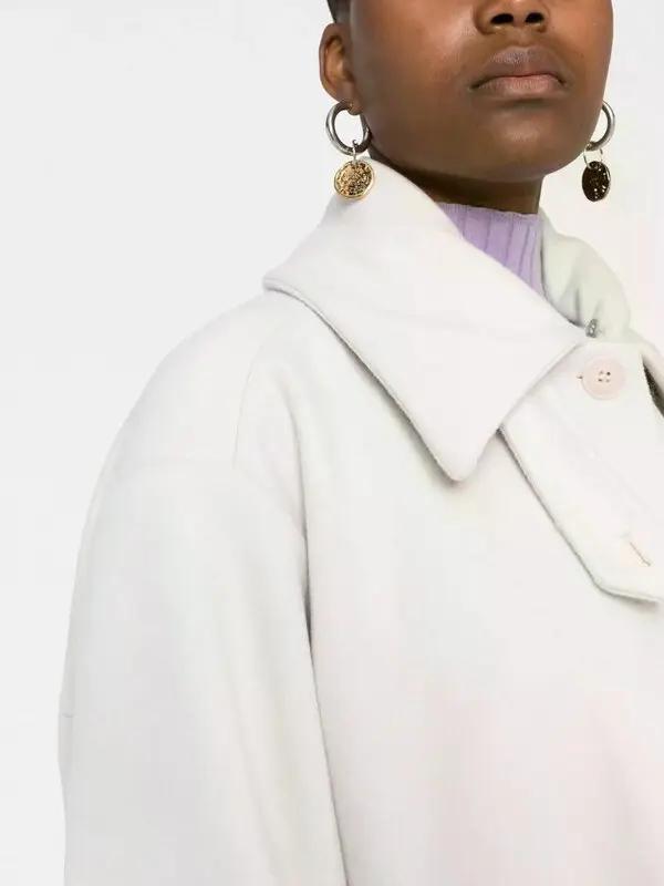 Stella McCartney Faux-fur Collar Wool Coat