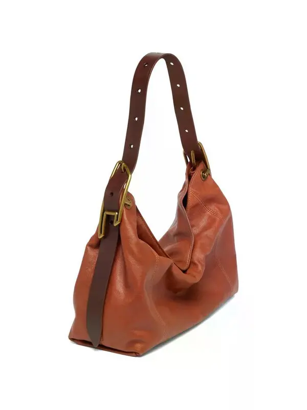 DIESEL® D-line Shoulder Bag In Shiny Leather