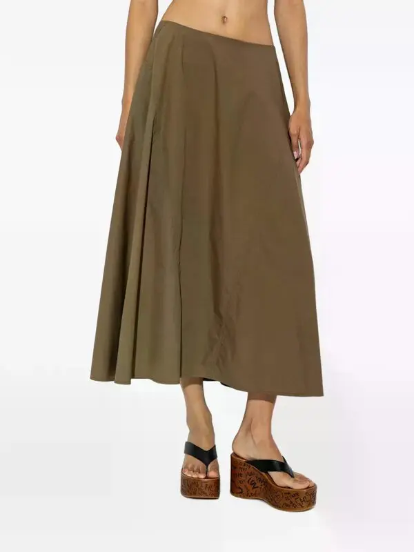 Tory Burch Cotton Poplin Skirt