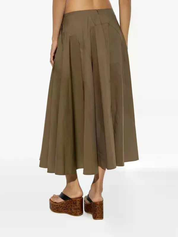 Tory Burch Cotton Poplin Skirt