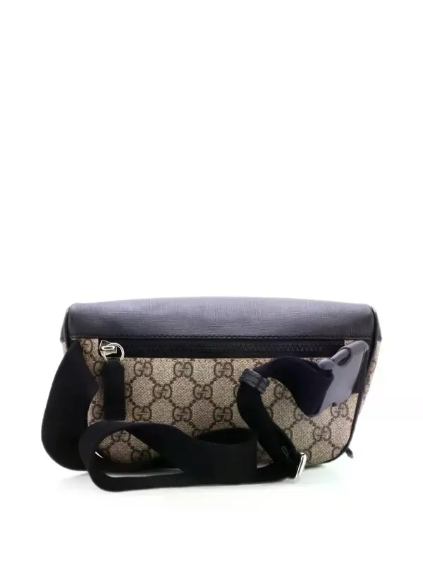 Gucci Eden Waist Bag Gg Coated Canvas Medium Belt Bag