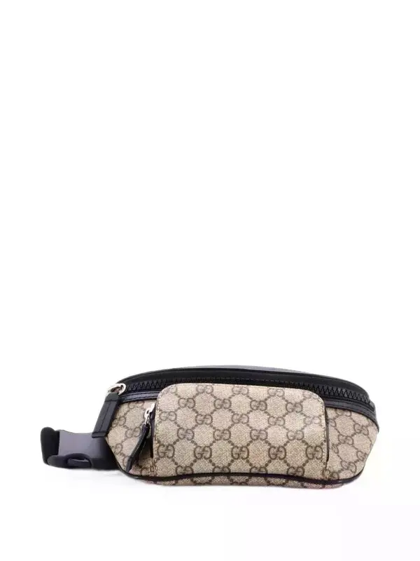 Gucci Eden Waist Bag Gg Coated Canvas Medium Belt Bag