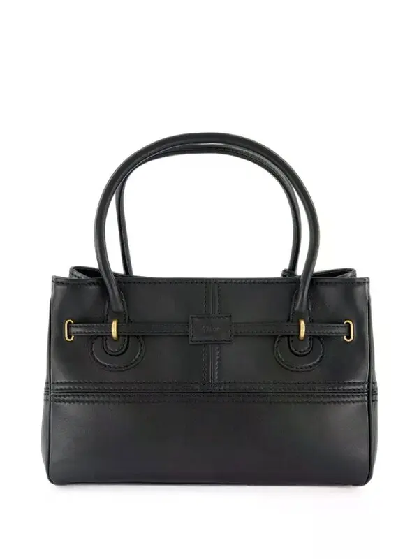Chloé Padlock Leather Tote Bag