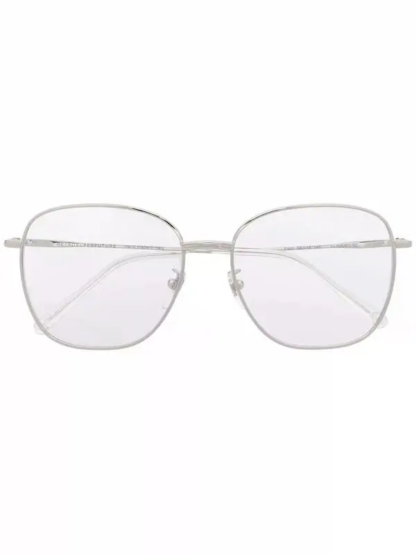 RETROSUPERFUTURE Square-frame Glasses - Silver