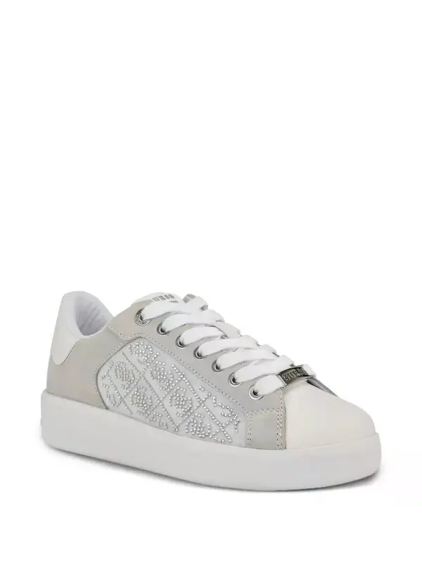 Guess Roki Rhinestone-embellished Low-top Sneakers