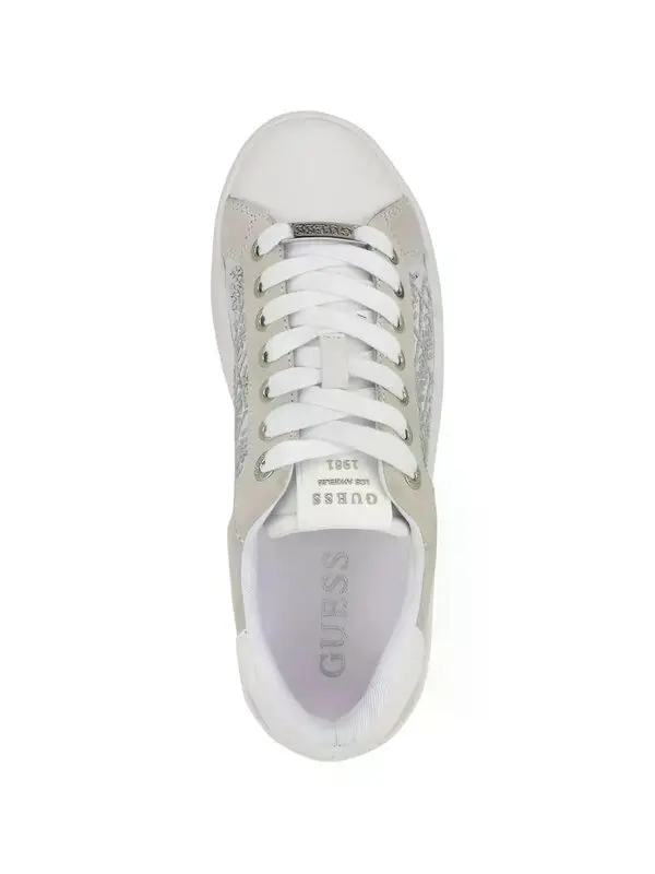 Guess Roki Rhinestone-embellished Low-top Sneakers