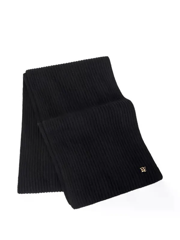 Elisabetta Franchi Cashmere Scarf - Black