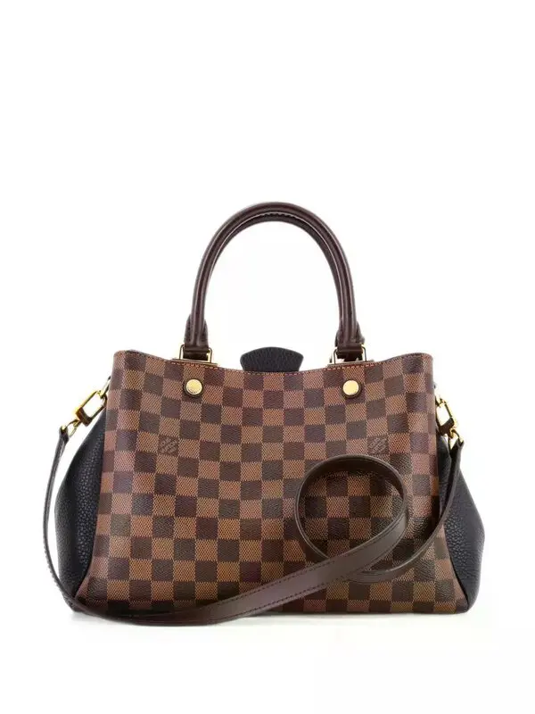 LOUIS VUITTON Brittany Handbag Damier Satchel