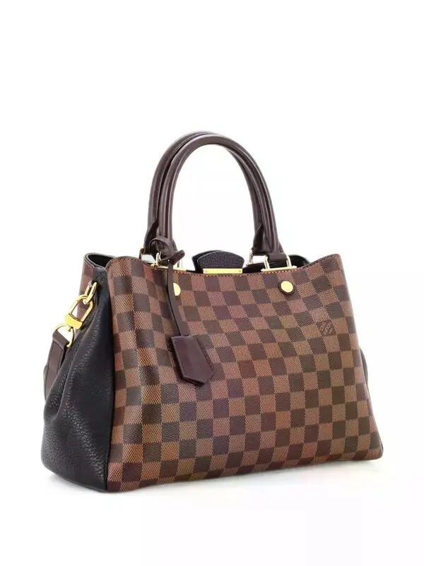 LOUIS VUITTON Brittany Handbag Damier Satchel