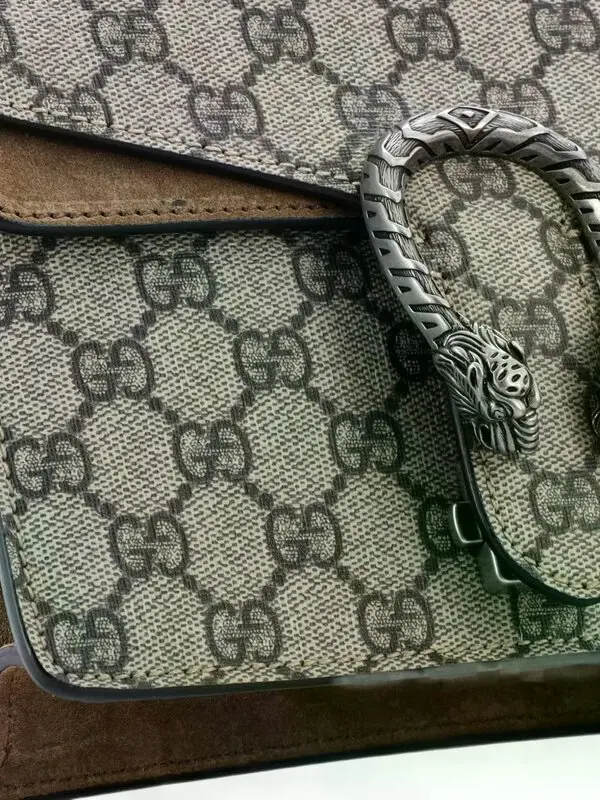 Gucci Dionysus Bag Gg Coated Canvas Mini Crossbody Bag
