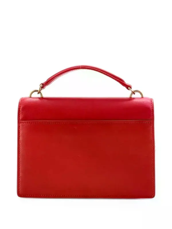 Saint Laurent Sunset Top Handle Chain Wallet Leather Crossbody Bag