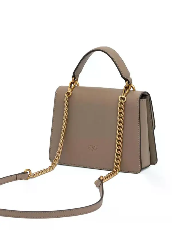 Pinko Mini Love Leather Handbag