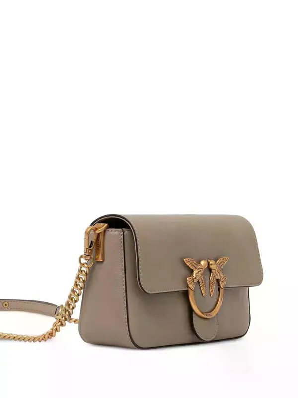 Pinko Love Birds-hardware Leather Crossbody Bag