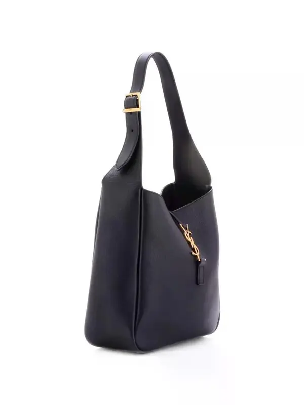 Saint Laurent Le 5 A 7 Supple Leather Small Hobo Bag