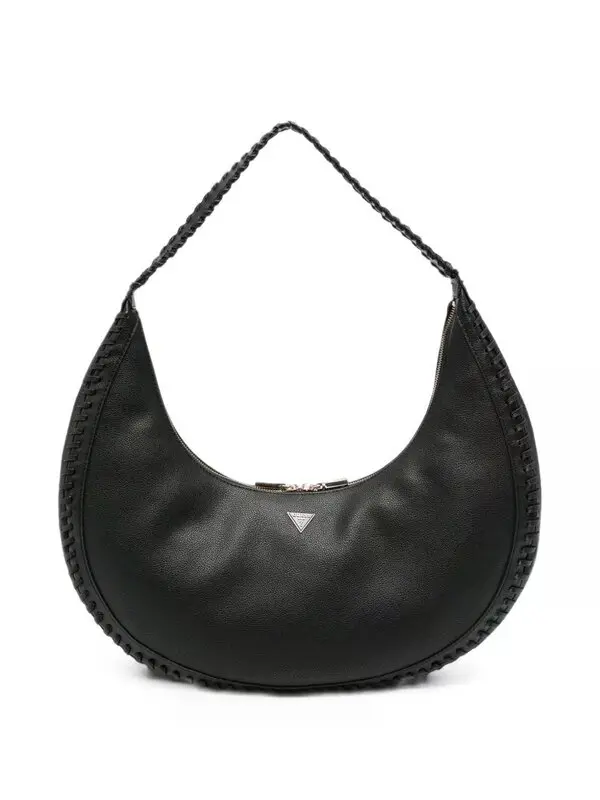 Guess Braided Whipstitch Shoulder Bag