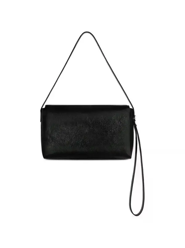 COURREGES Icontype Leather Shoulder Bag