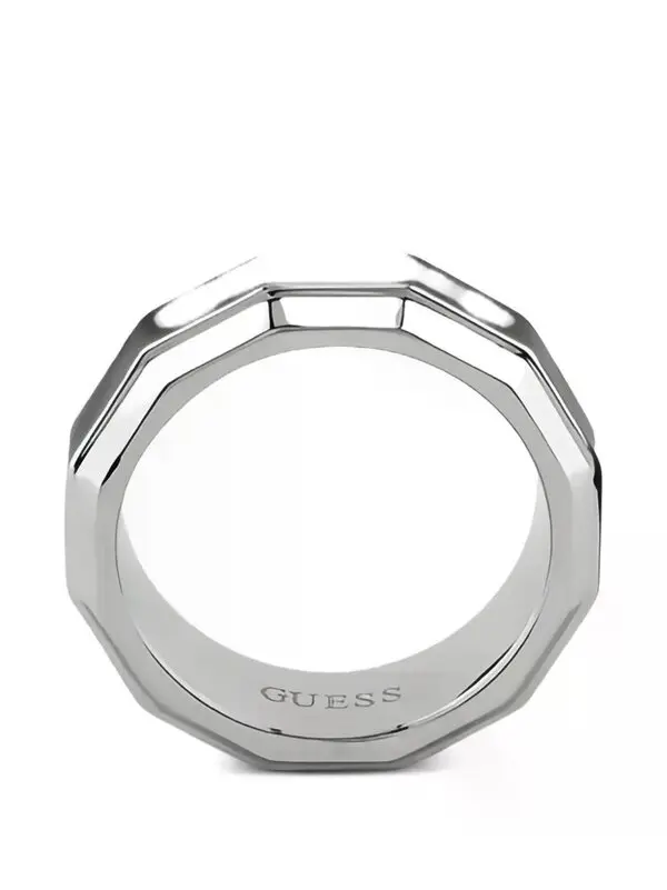 Guess Hexagonal Shape Enamel Inlay Ring