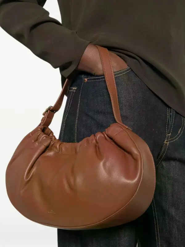 A.p.c. Ruched Shoulder Bag