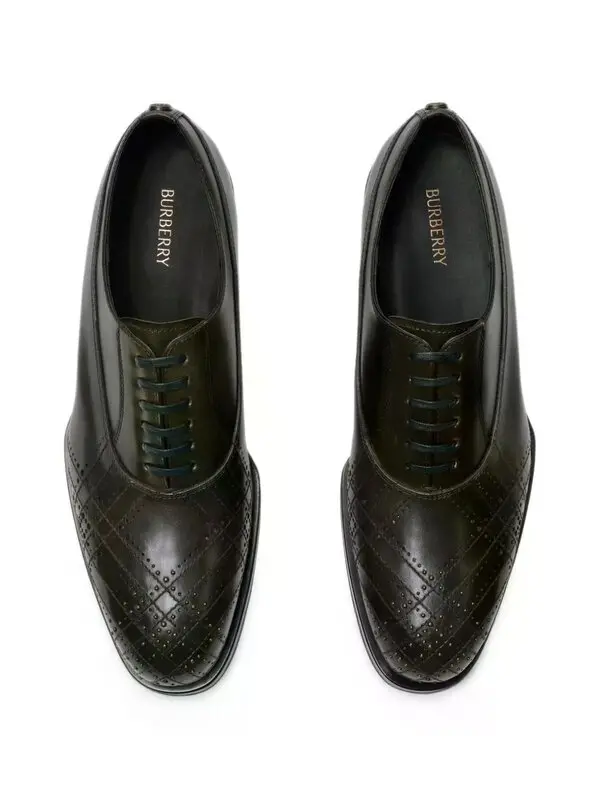 Burberry Leather Windermere Oxford Shoes