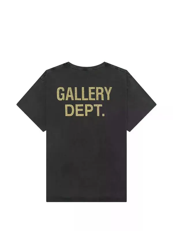 GALLERY DEPT. Skeleton Beach Glitter-logo T-shirt