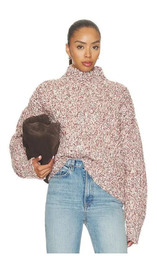 Ulla Johnson Albie Knit Pullover In . Also - Pink