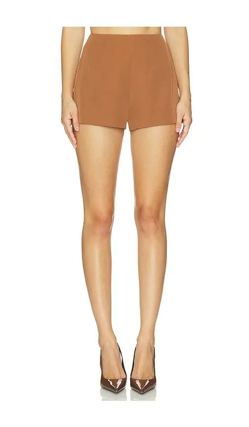 NONCHALANT LABEL Clara Short In . Also - Brown