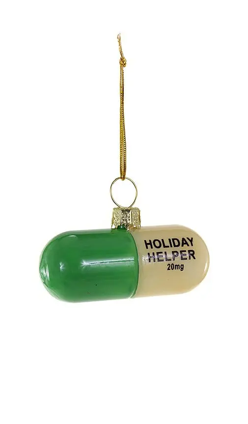 CODY FOSTER & CO Holiday Helper Ornament - Green