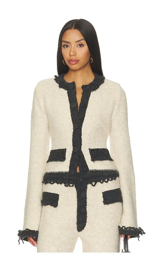 Orseund Iris The Boucle Lounge Jacket In . Also