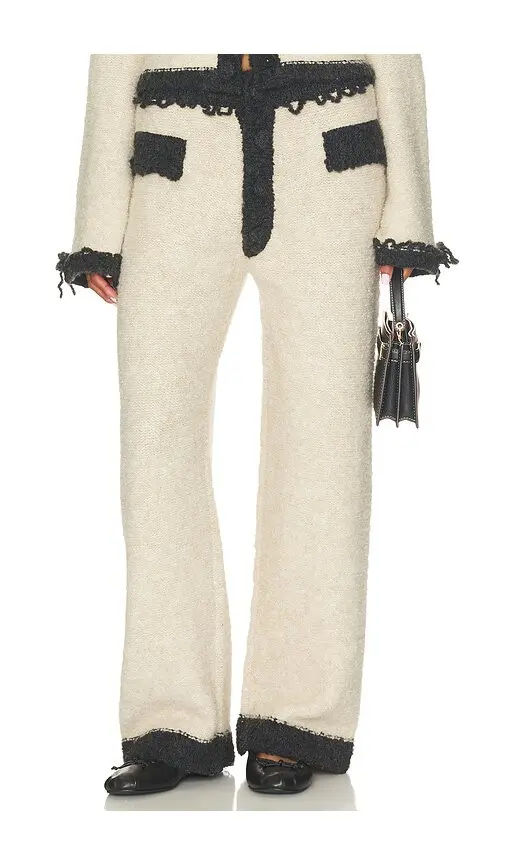 Orseund Iris The Boucle Lounge Pant In . Also