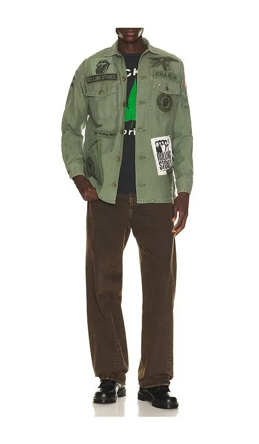 MadeWorn Rolling Stones Jacket In . Also