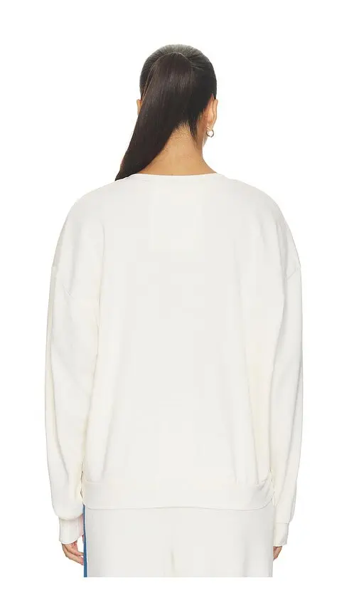 Aviator Nation 5 Stripe Crew Relaxed Sweatshirt In . Also
