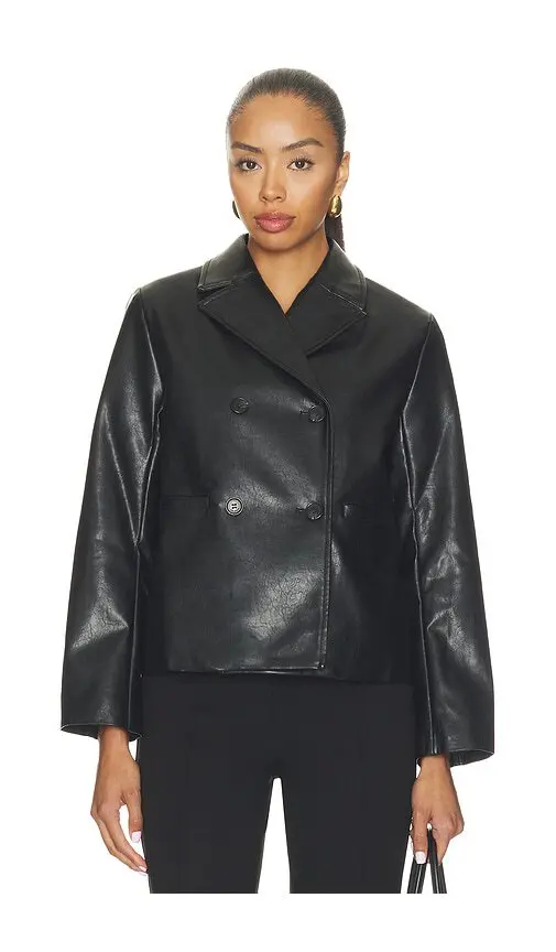 Rag & Bone Finley Faux Leather Coat In . Also - Black