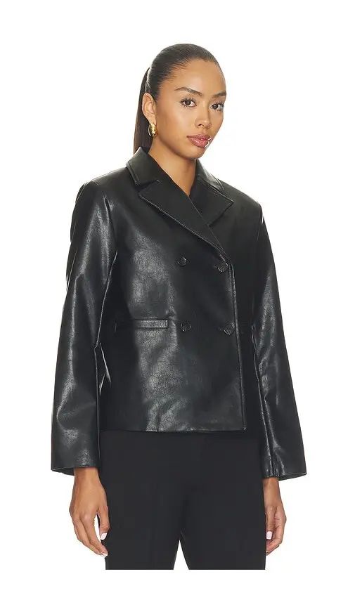 Rag & Bone Finley Faux Leather Coat In . Also