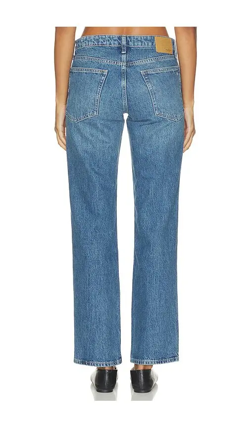 Rag & Bone Harlow Low Rise Full Length Slim Straight Jeans In . Also