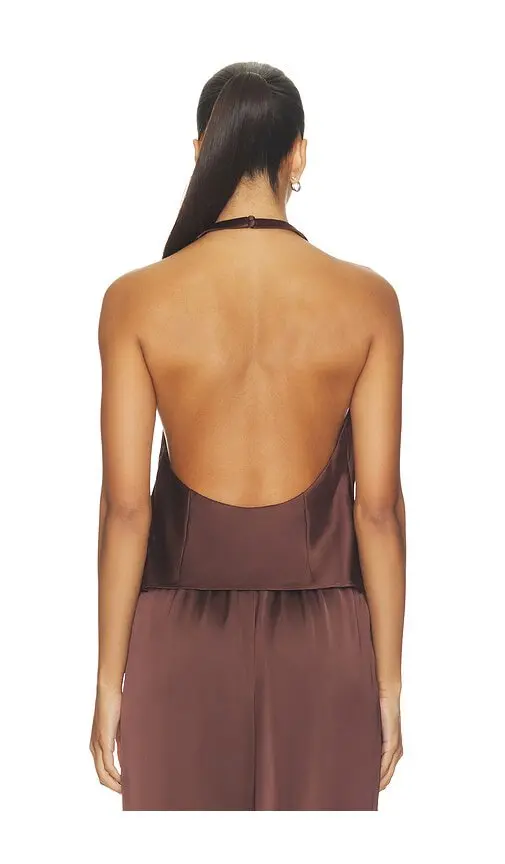 SEROYA Lovella Satin Top In . Also