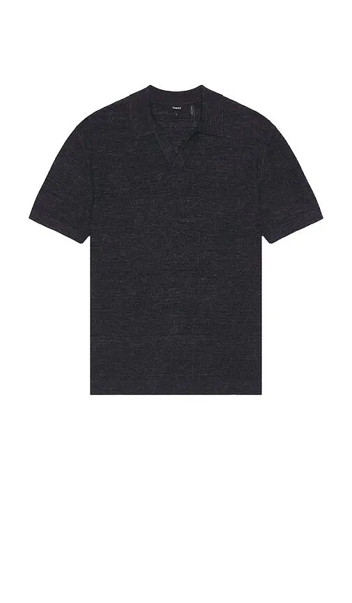 Theory Brenan Pacific Linen Polo In . Also