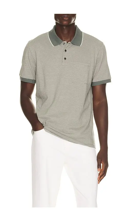Theory Birdseye Polo In . Also