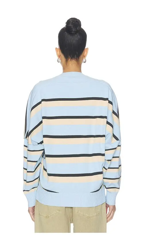 Free People Stripe Muse Pullover In . Also