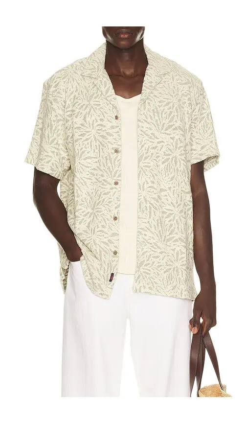 Faherty Brand Short Sleeve Oasis Camp Shirt In . Also