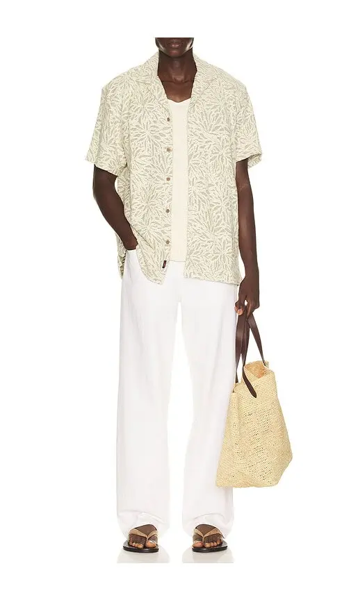 Faherty Brand Short Sleeve Oasis Camp Shirt In . Also