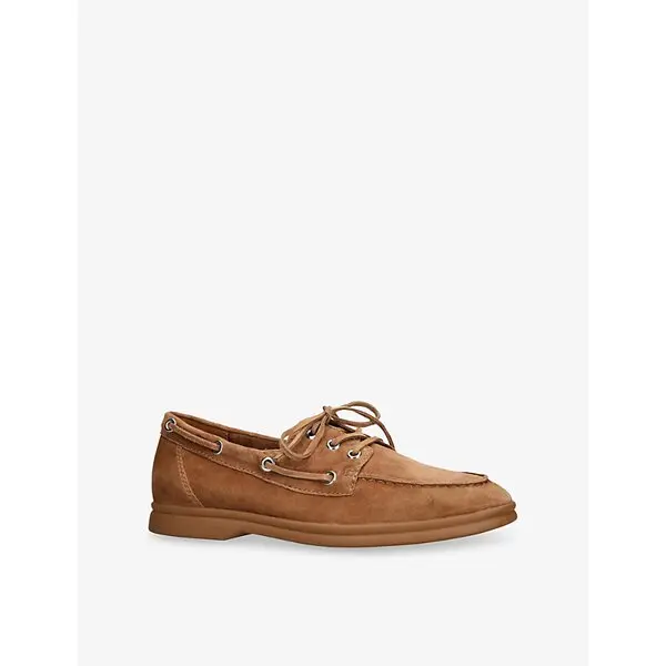 Steve Madden Ports Suede Boat Shoes