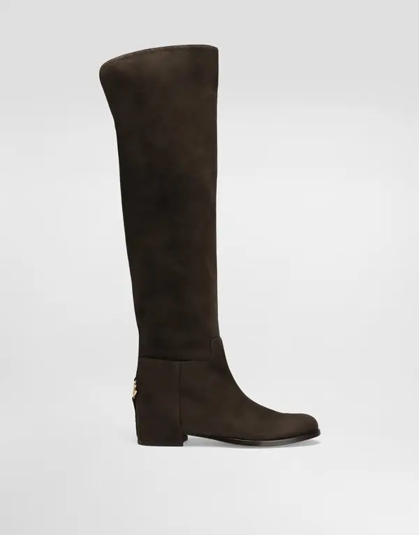 Dolce & Gabbana Suede Boots Boots And Booties