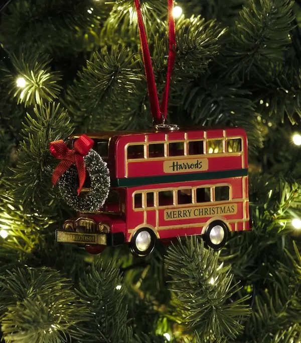 Harrods Bus Tree Decoration