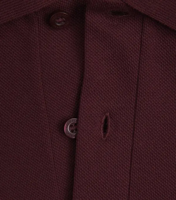 Fred Perry Cotton Twin Tipped Polo Shirt