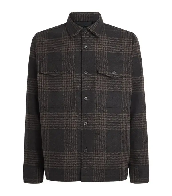 Rag & Bone Wool-blend Austin Check Jacket - Brown